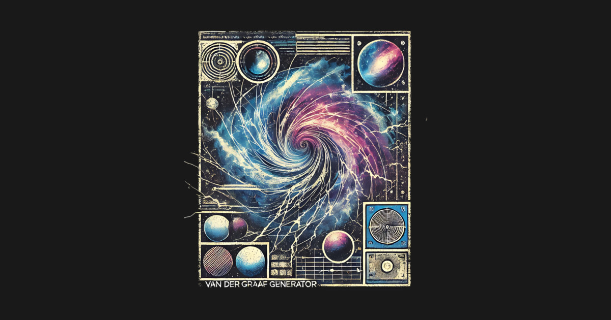 van der graaf generator - Van Der Graaf Generator - T-Shirt | TeePublic