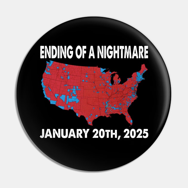 Funny TRUMP Ending Of A Nightmare election map - Ending Of A Nightmare ...