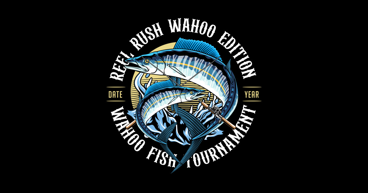 Wahoo Fishing Club Logo Illustration - Wahoo Fishing Club Logo ...