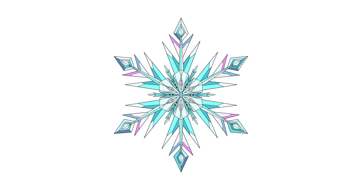 Signature Snowflake - Frozen - T-Shirt | TeePublic