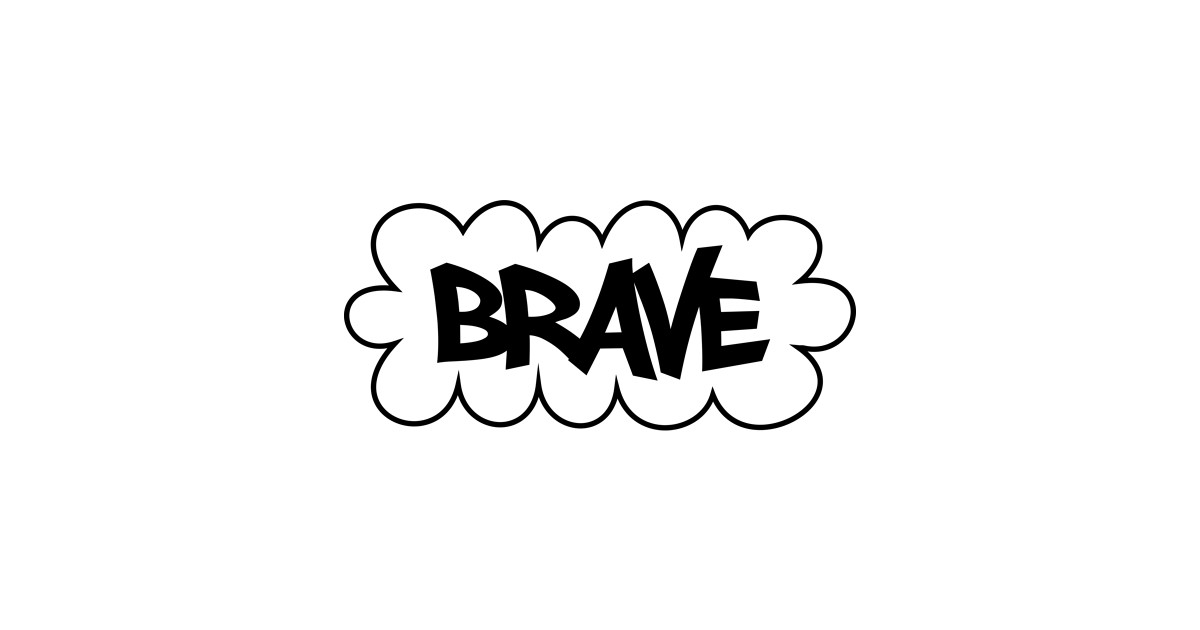 Brave Graffiti Font Style - Graffiti - T-Shirt | TeePublic