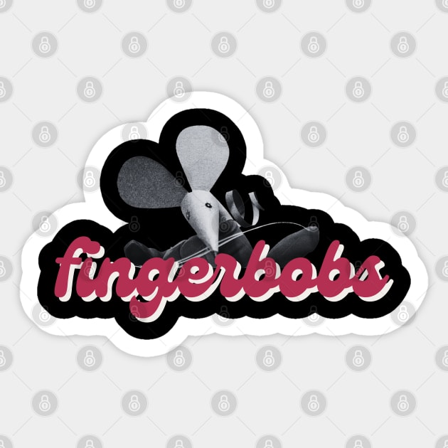 Fingerbobs - Fingerbobs - Sticker | TeePublic
