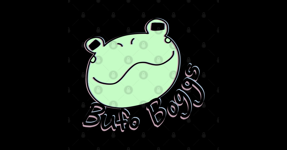 Bufo Boggs Logo - Logo - Sticker | TeePublic