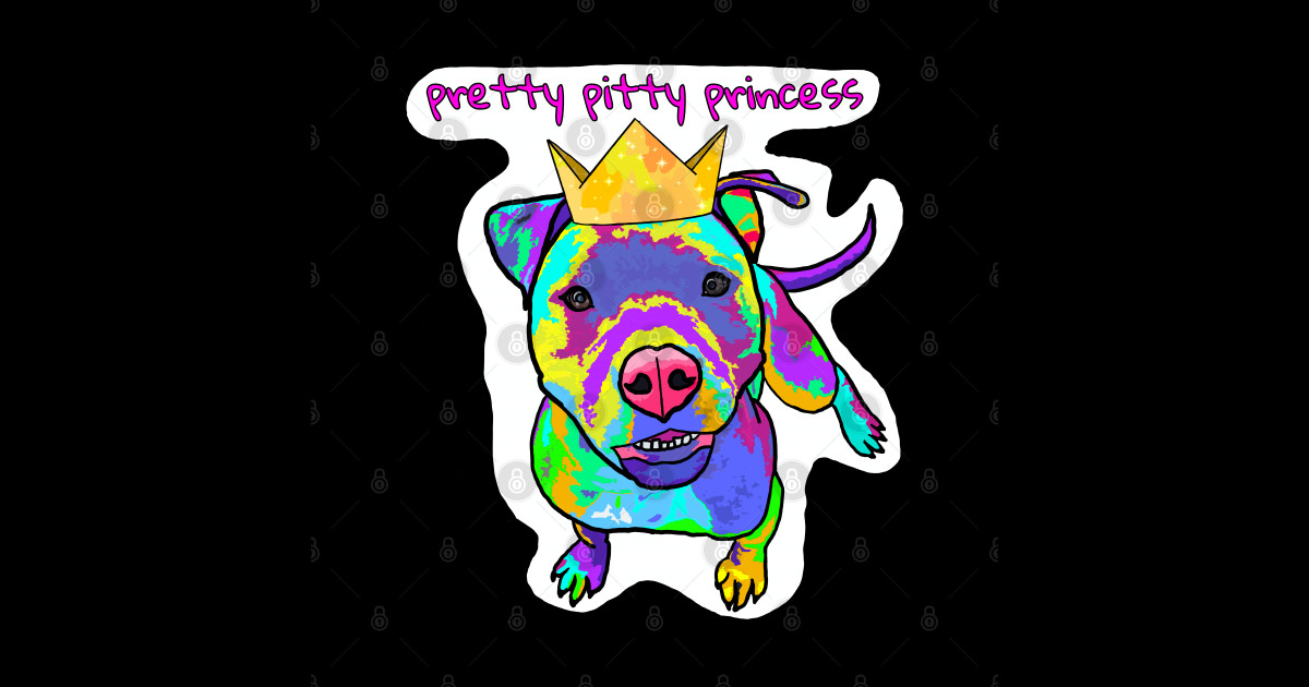 Pretty Pitty Princess -multi color - Pretty Pitty Princess - Sticker ...