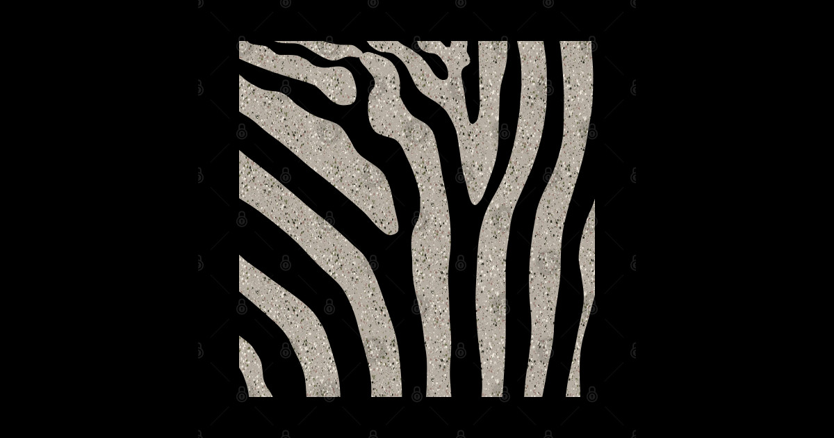 Textured Small Terrazzo Zebra Stripes Pattern - Animal Print - Pin ...