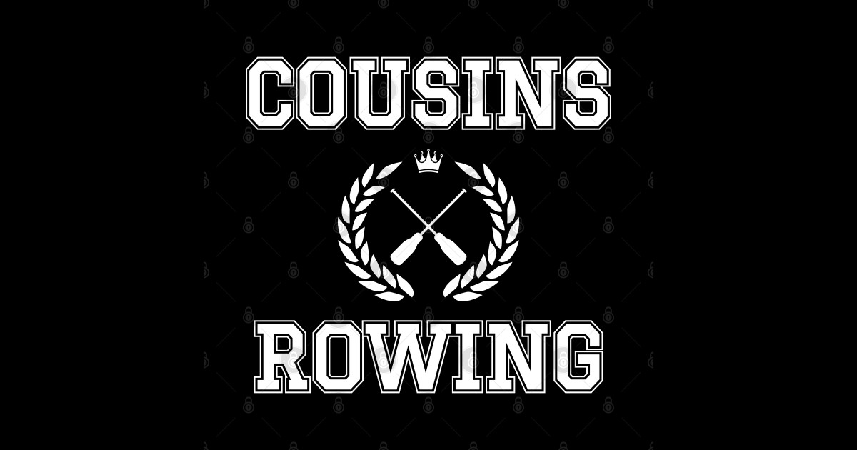 Cousins Rowing - Cousins Rowing - Sticker | TeePublic