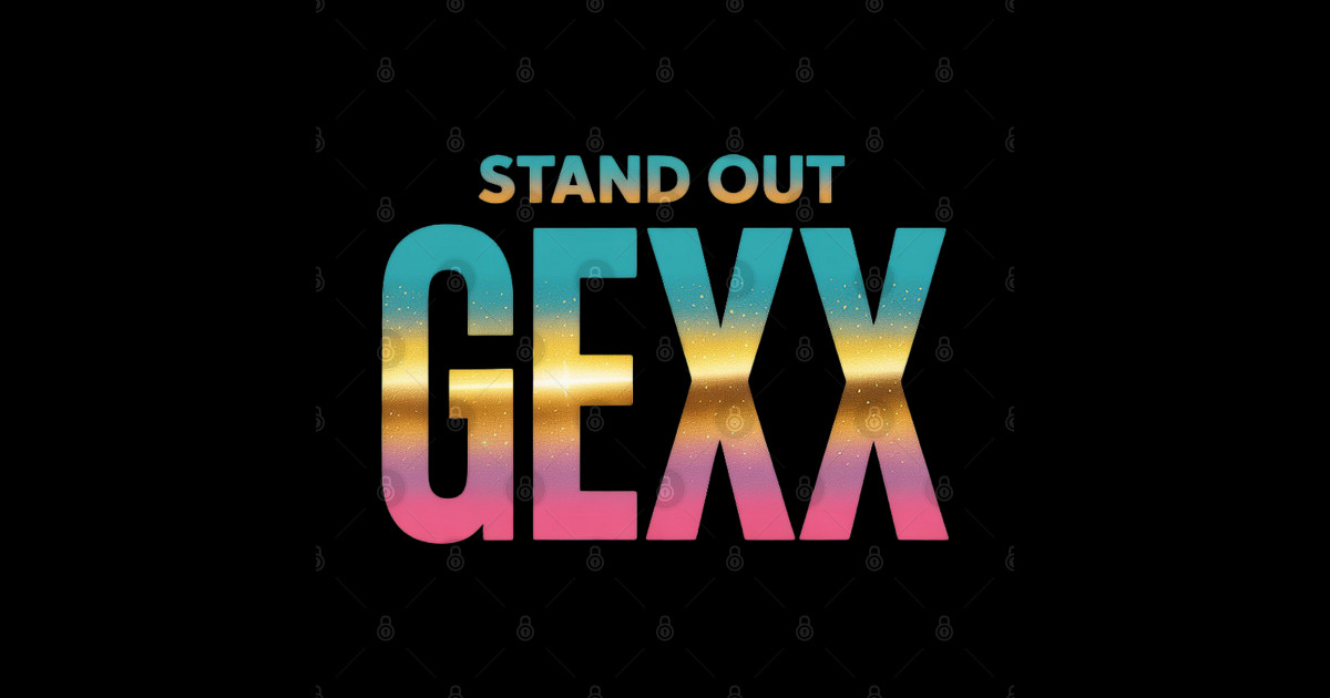 Gex-X - Gex X - Sticker | TeePublic