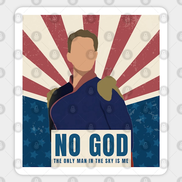 Homelander Inspired Print - Homelander - Sticker | TeePublic