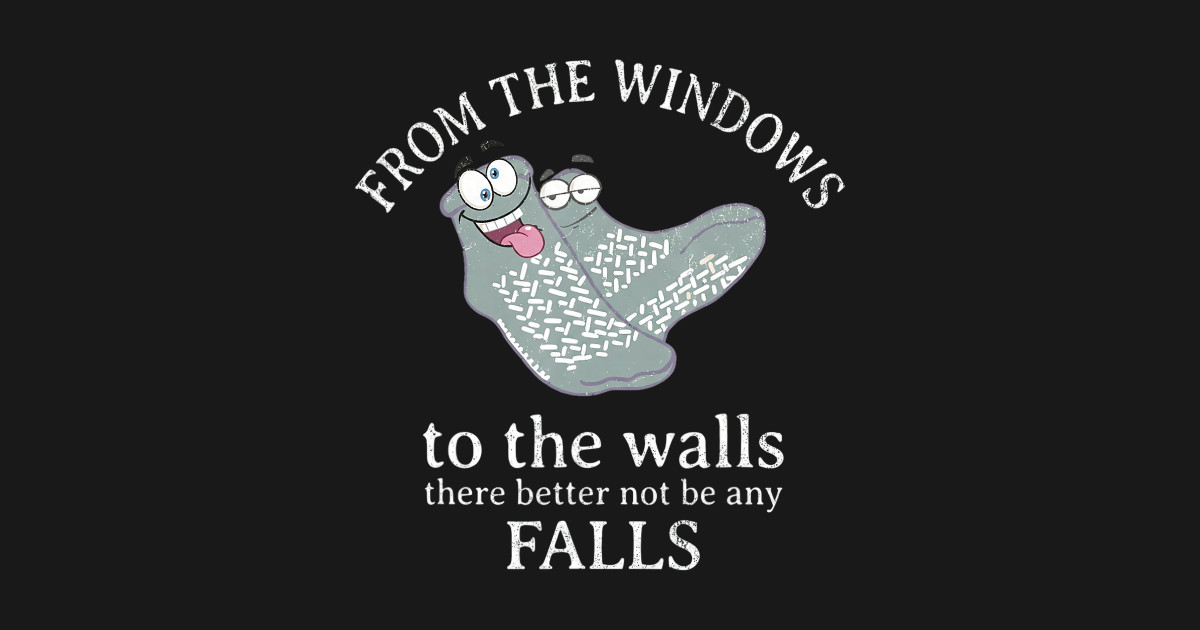 Funny From The Windows To The Walls Duck Quote Retro Humor Graphic ...