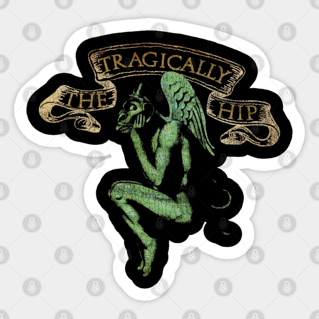 tragically hip 1933 - Vintage - Sticker | TeePublic