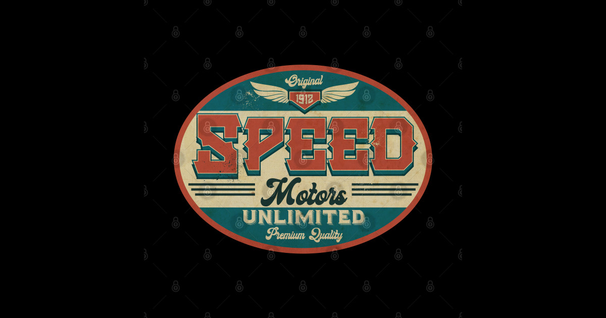 Speed Motor Oil - Motor Oil - Sticker | TeePublic