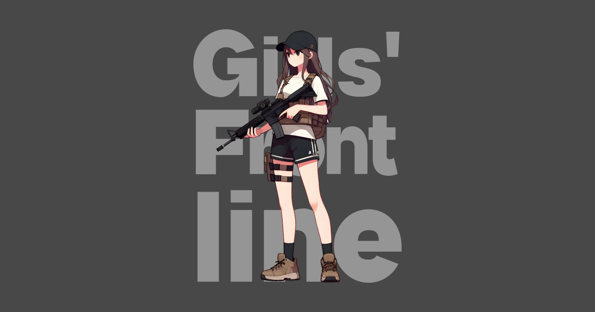 Girls' Frontline Tactical Chic Tee: Where Strength Meets Style ...