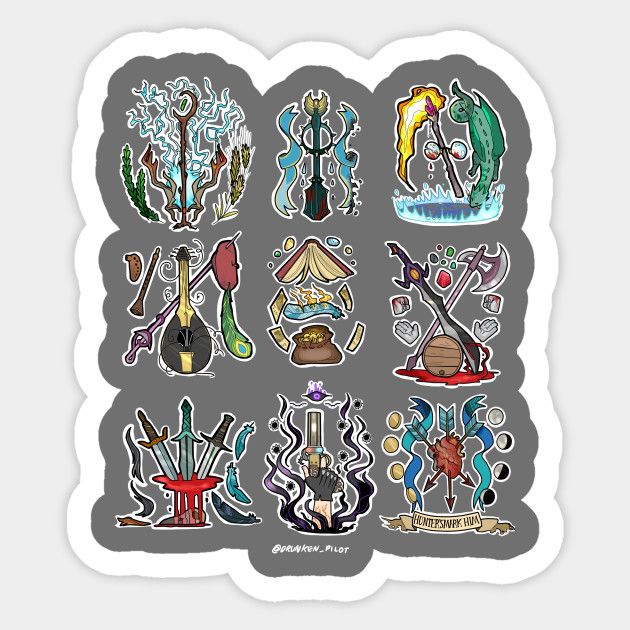 Voxmachina Insigna - Vox Machina - Sticker | TeePublic