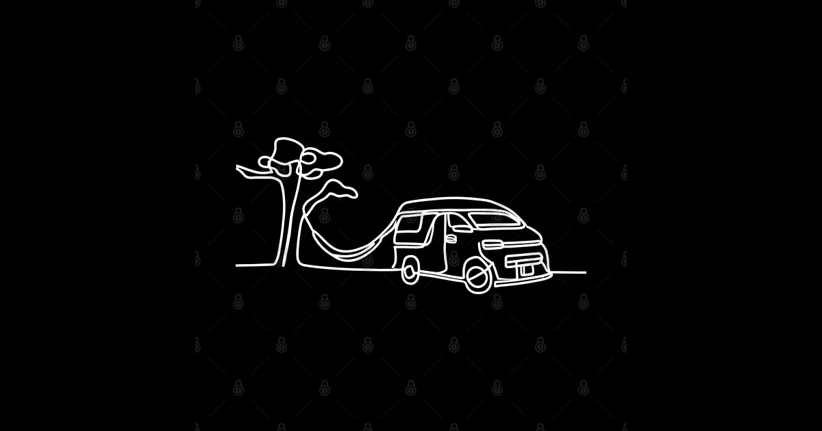 Kei Car Line Art - Kei Car - Sticker | TeePublic