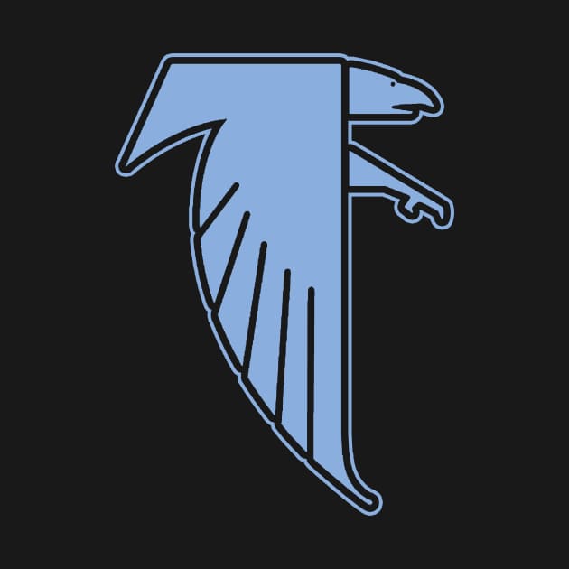 Fermi Falcons Blue Logo - Fermi Falcons Logo - T-Shirt | TeePublic