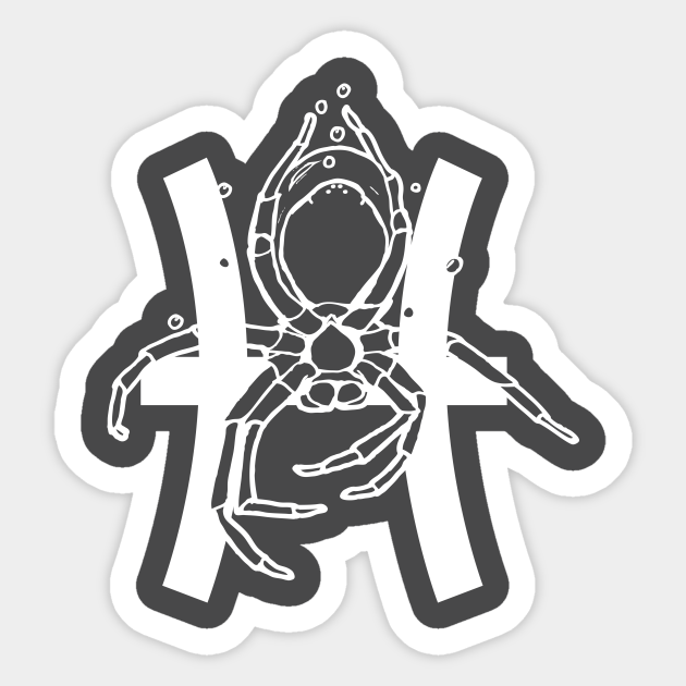Zodiac Spiders : Pisces - Astrology Signs - Sticker | TeePublic