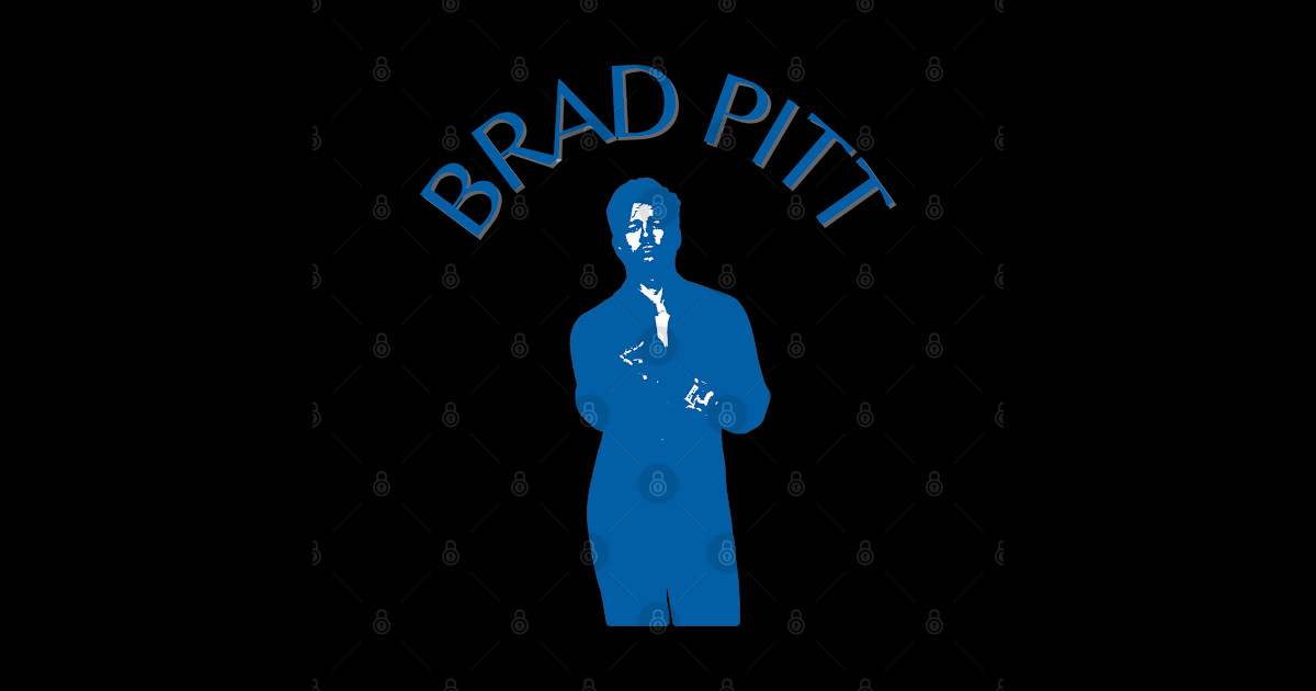 Brad pitt vintage - Brad Pitt - Sticker | TeePublic