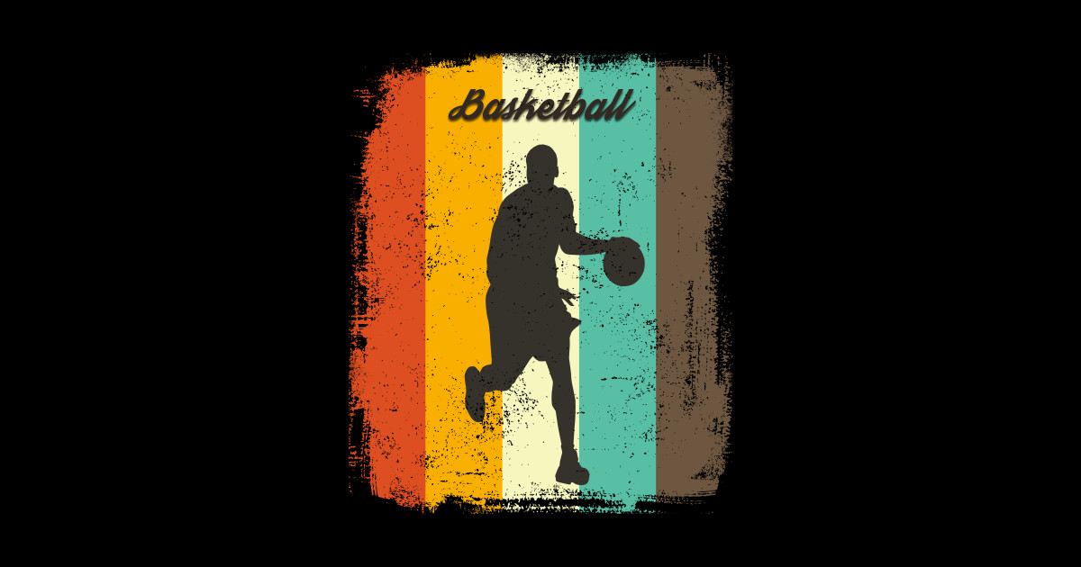 Basketball Player Retro 70s Vintage Baller Men Gift - Basketball ...