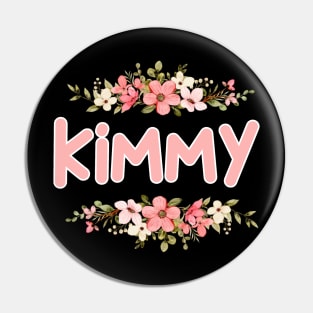 Flower Border Bryana Name Label Pins and Buttons for Sale | TeePublic