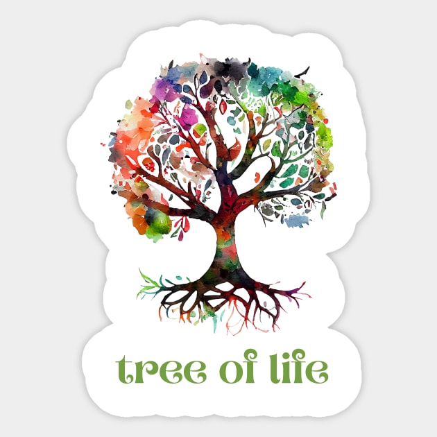Tree Of Life - Tree Of Life Graphic - Sticker | TeePublic
