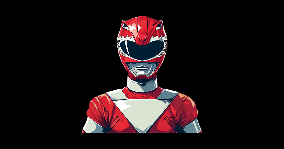 red ranger - Red Ranger - Posters and Art Prints | TeePublic