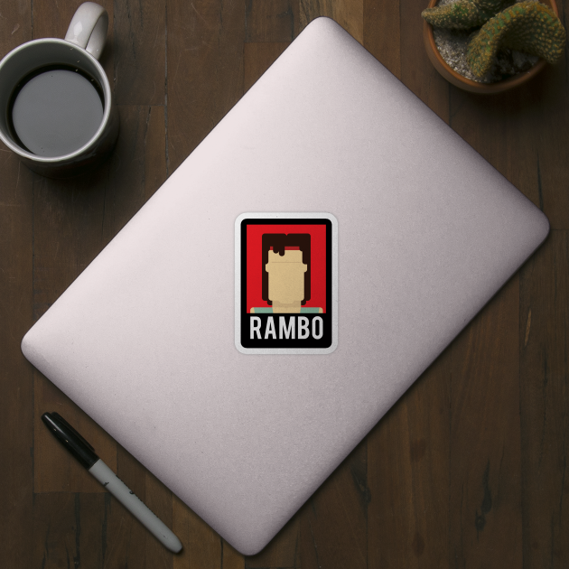 Rambo - Rambo - Sticker | TeePublic
