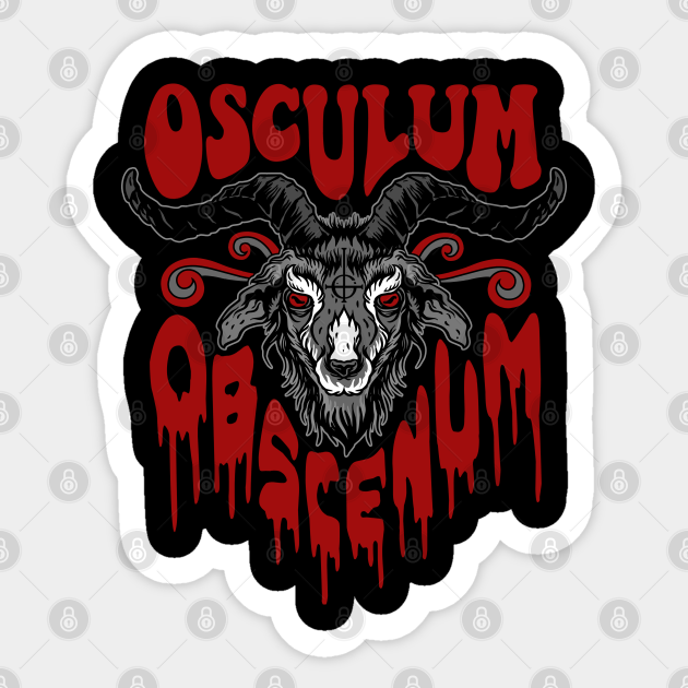 Osculum Obscenum - Ghost - Sticker | TeePublic