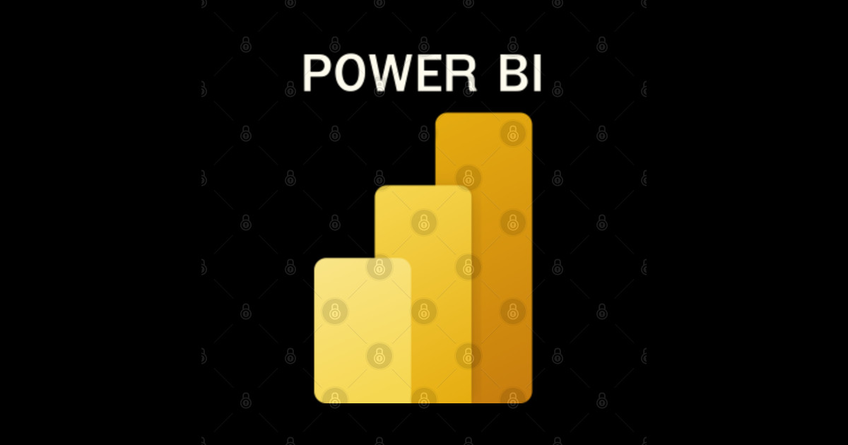 Microsoft Power BI - Microsoft Power Bi - Sticker | TeePublic