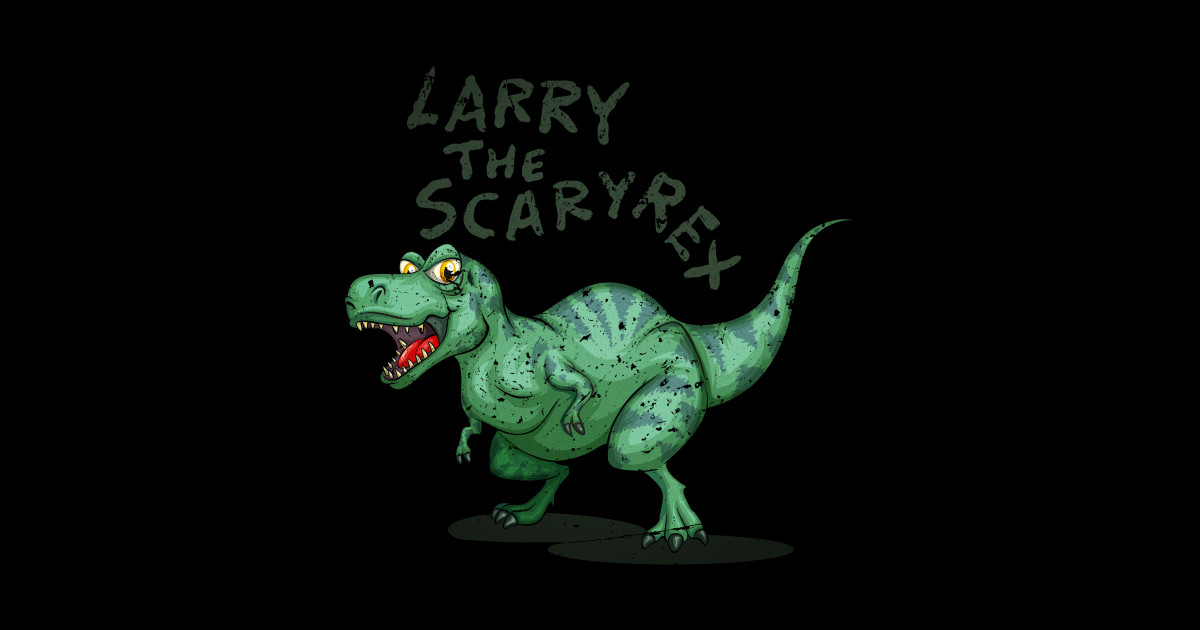Larry the Scary Rex - Clifford - Clifford Movie - Sticker | TeePublic