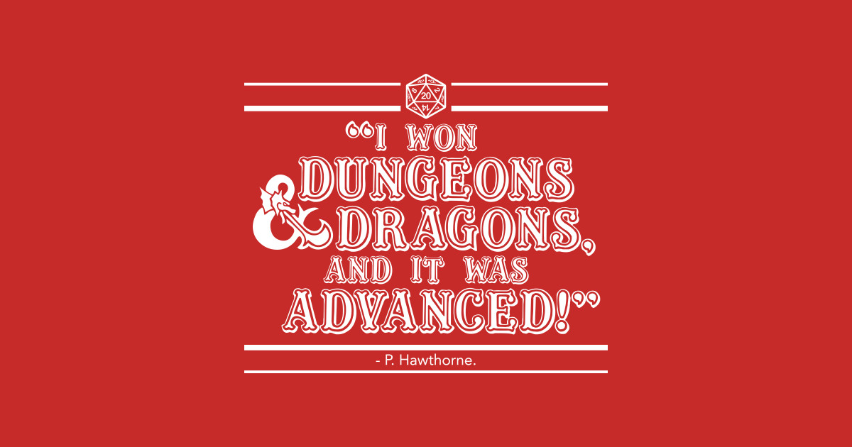 I Won Dungeons & Dragons, and it was Advanced! - Funny Community D&D ...