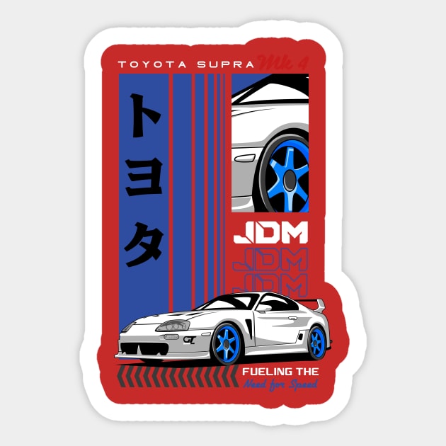 Supra MK4 - Supra Mk4 - Sticker | TeePublic