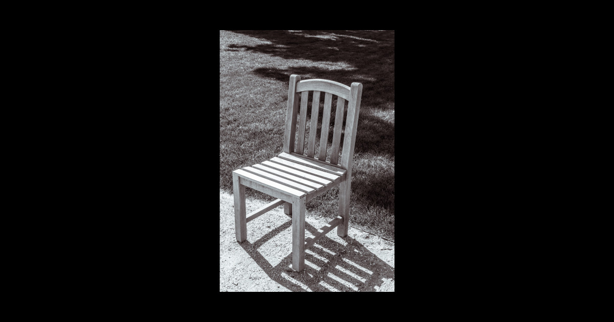 Empty Chair - Chair - Posters and Art Prints | TeePublic