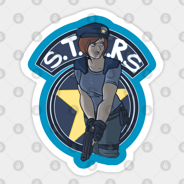 jill valentine - Resident Evil - Sticker | TeePublic
