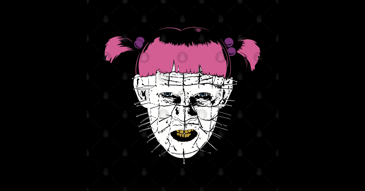 Bubblegum Pinhead - Hellraiser - Sticker | TeePublic