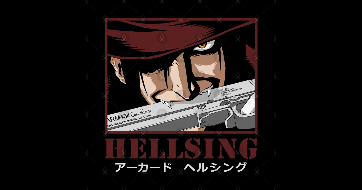Hellsing - Alucard - Sticker | TeePublic