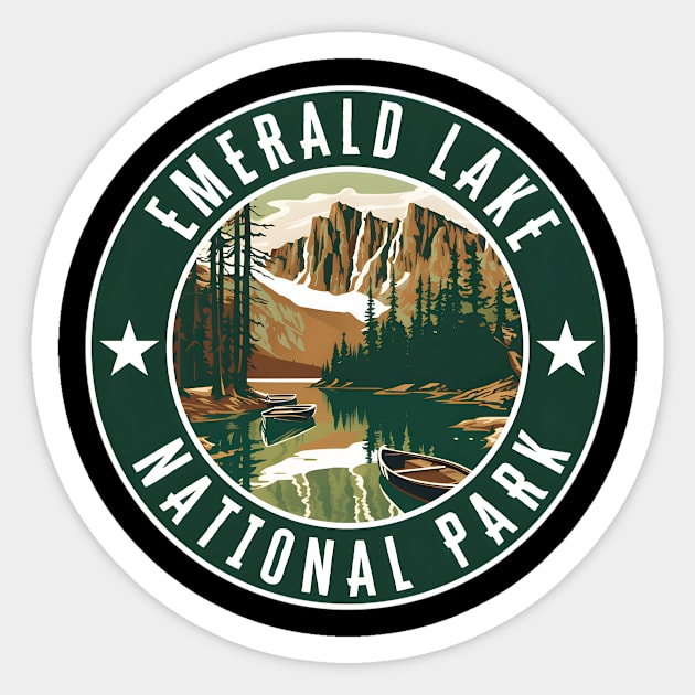 Emerald Lake National Park - Emerald Lake National Park - Sticker ...