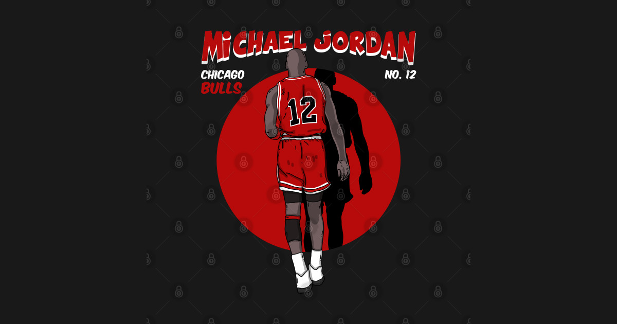Michael Jordan Comic Style Art - Michael Jordan - T-Shirt | TeePublic