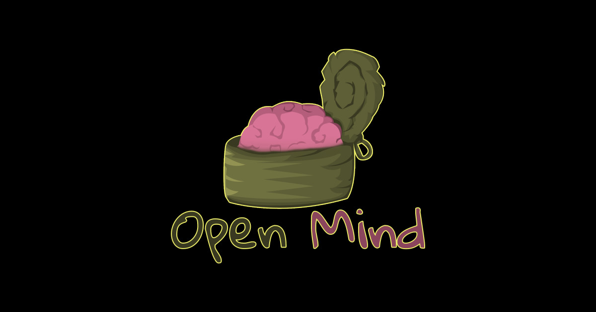 Open Mind - Open Mind - Sticker | TeePublic