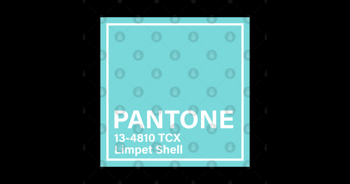 pantone 13-4810 TCX Limpet Shell - Pantone Color - Magnet | TeePublic