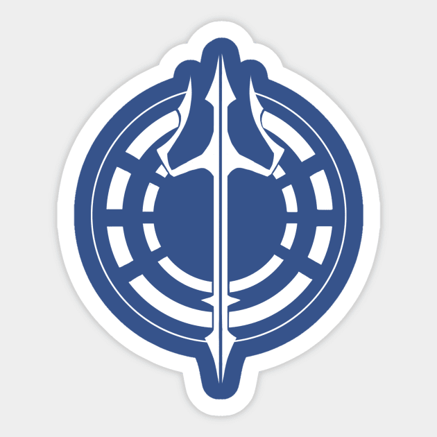 Trident - Original Logo Banner Sigil - Light Design for Dark ...