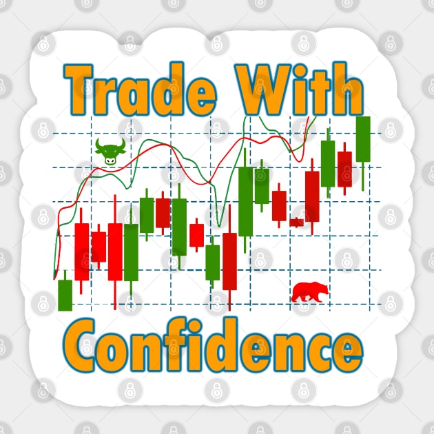 Trade With Strategy - Forex - Sticker | TeePublic