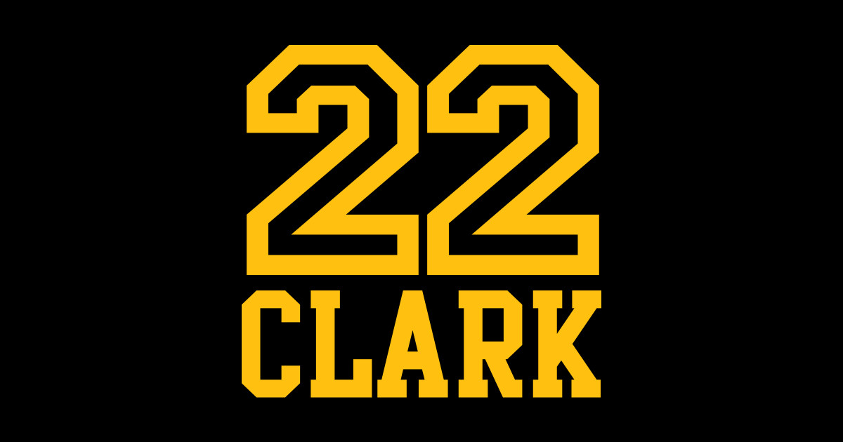 22 Clark - Caitlin Clark 22 - Sticker | TeePublic