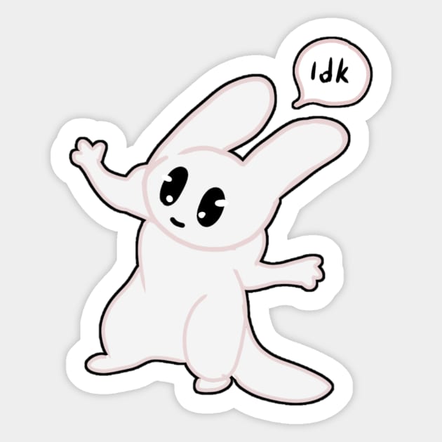 Goofy Rain World slug cats - Goofy - Sticker | TeePublic