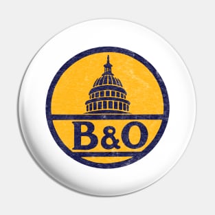 Baltimore And Ohio Railroad Logo Pins and Buttons for Sale | TeePublic