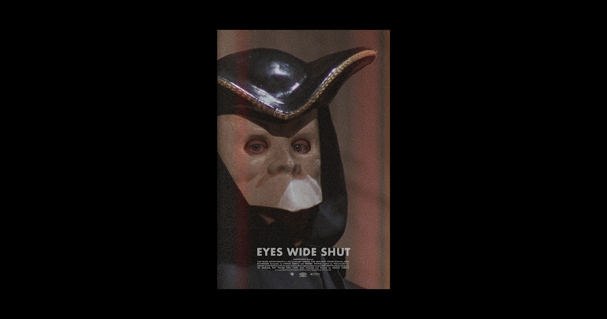 Eyes Wide Shut Movie Poster 2 - Eyes Wide Shut - Sticker | TeePublic
