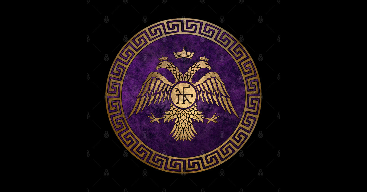 Byzantine Empire Byzantium Symbol of Constantinople - Macedon - Posters ...