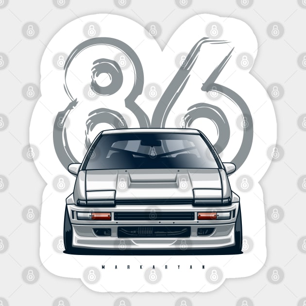 AE86 Sprinter Trueno - Toyota - Sticker | TeePublic