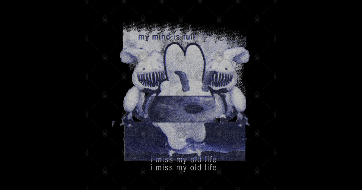 Weirdcore Aesthetic Rabbits - Weirdcore Aesthetic - T-Shirt | TeePublic