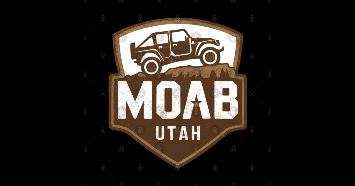 Moab Utah 4x4 Off Road - Moab - Posters and Art Prints | TeePublic