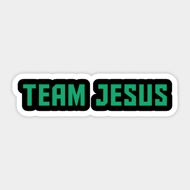 TEAM JESUS - Team Jesus - Sticker | TeePublic